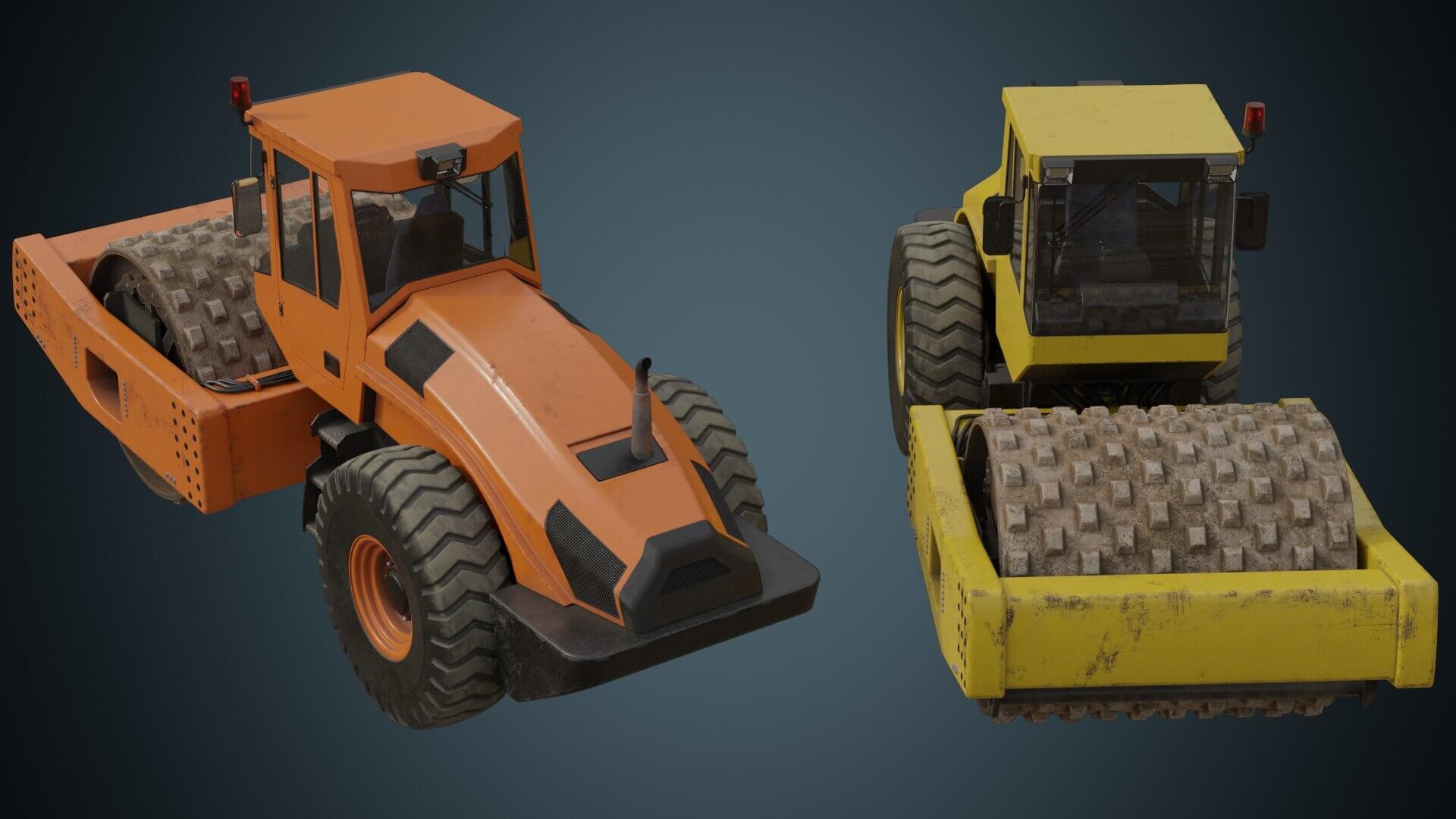 Compactor 2B - 3D Model by weeray