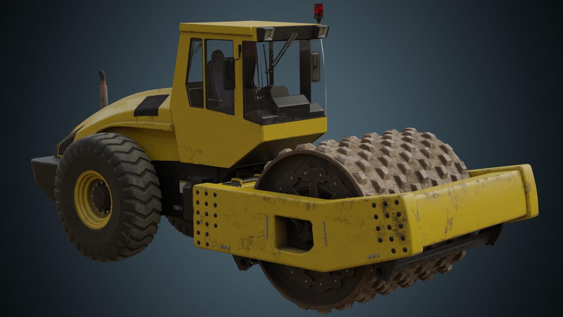 Compactor 2B - 3D Model by weeray