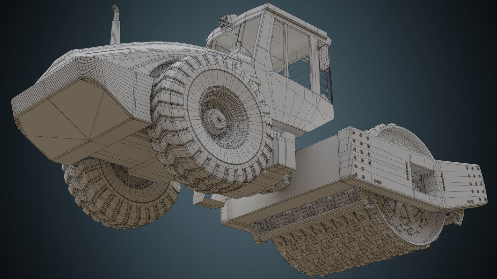 Compactor 2B - 3D Model by weeray