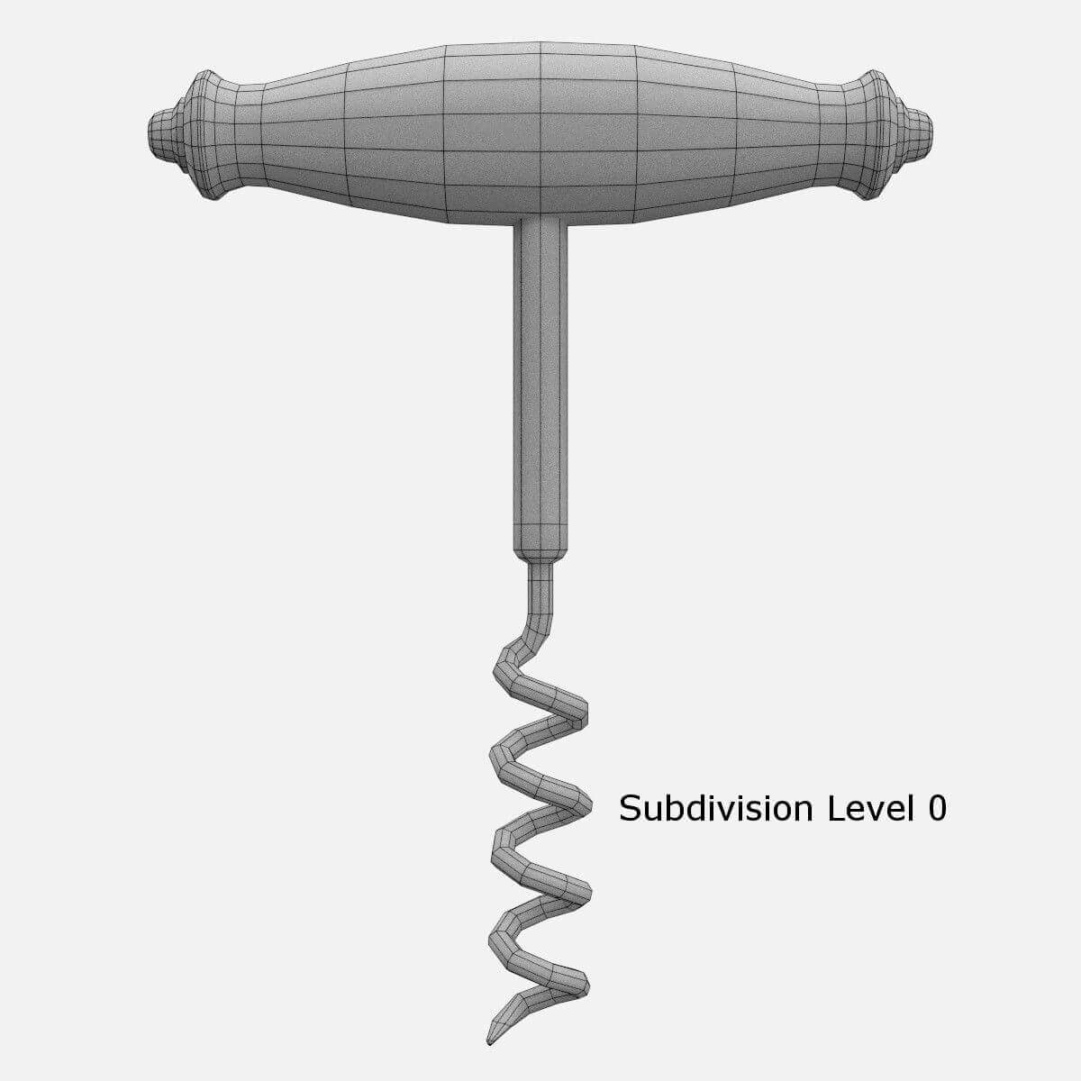 Corkscrew - 3D Model by weeray