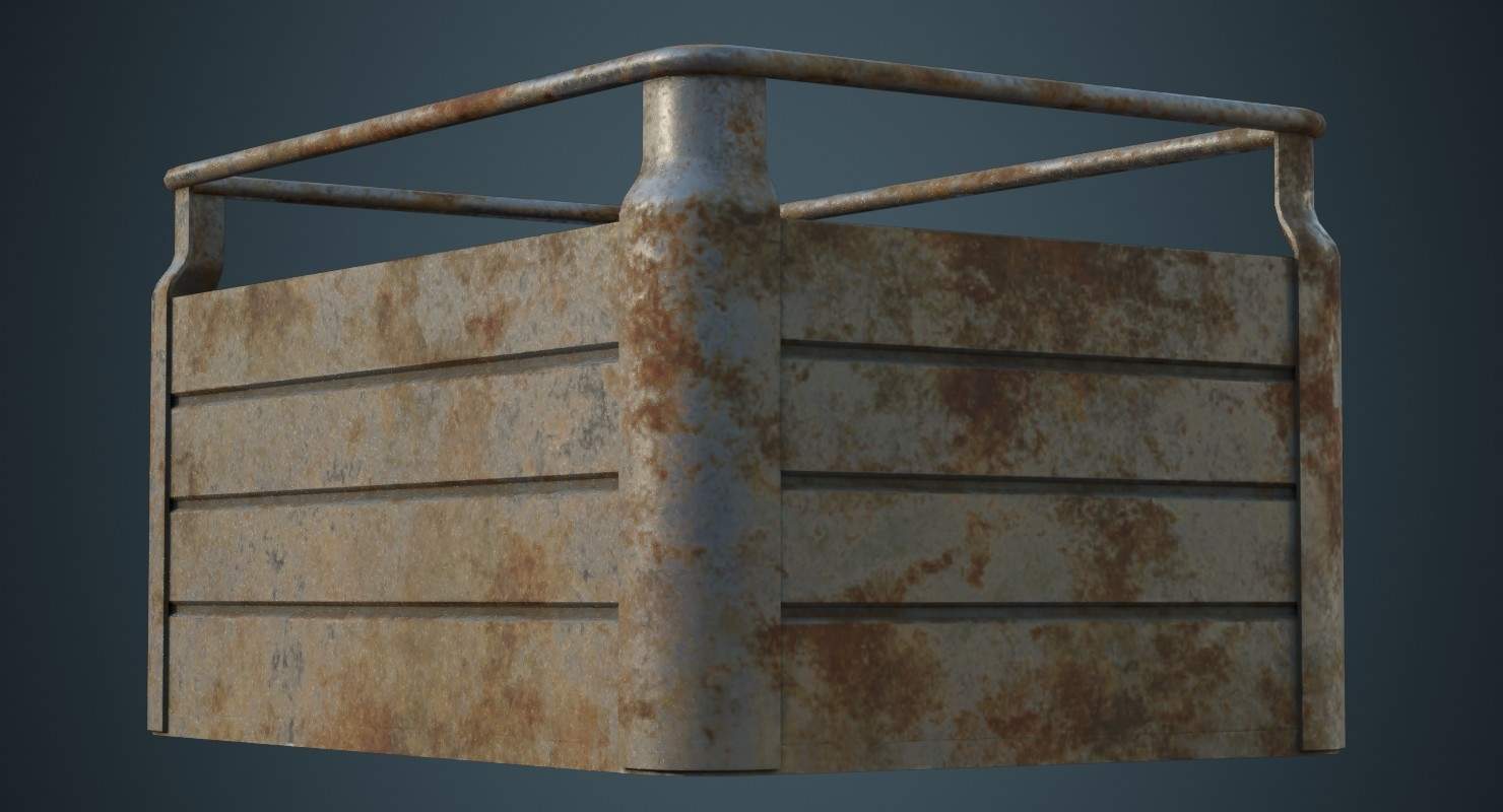 Crate 1B - 3D Model by weeray