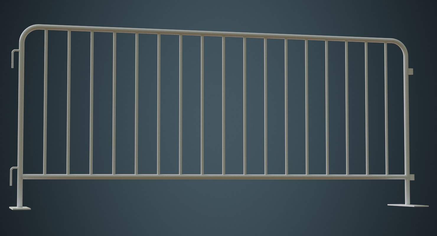 Crowd Barrier 3A - 3D Model by weeray