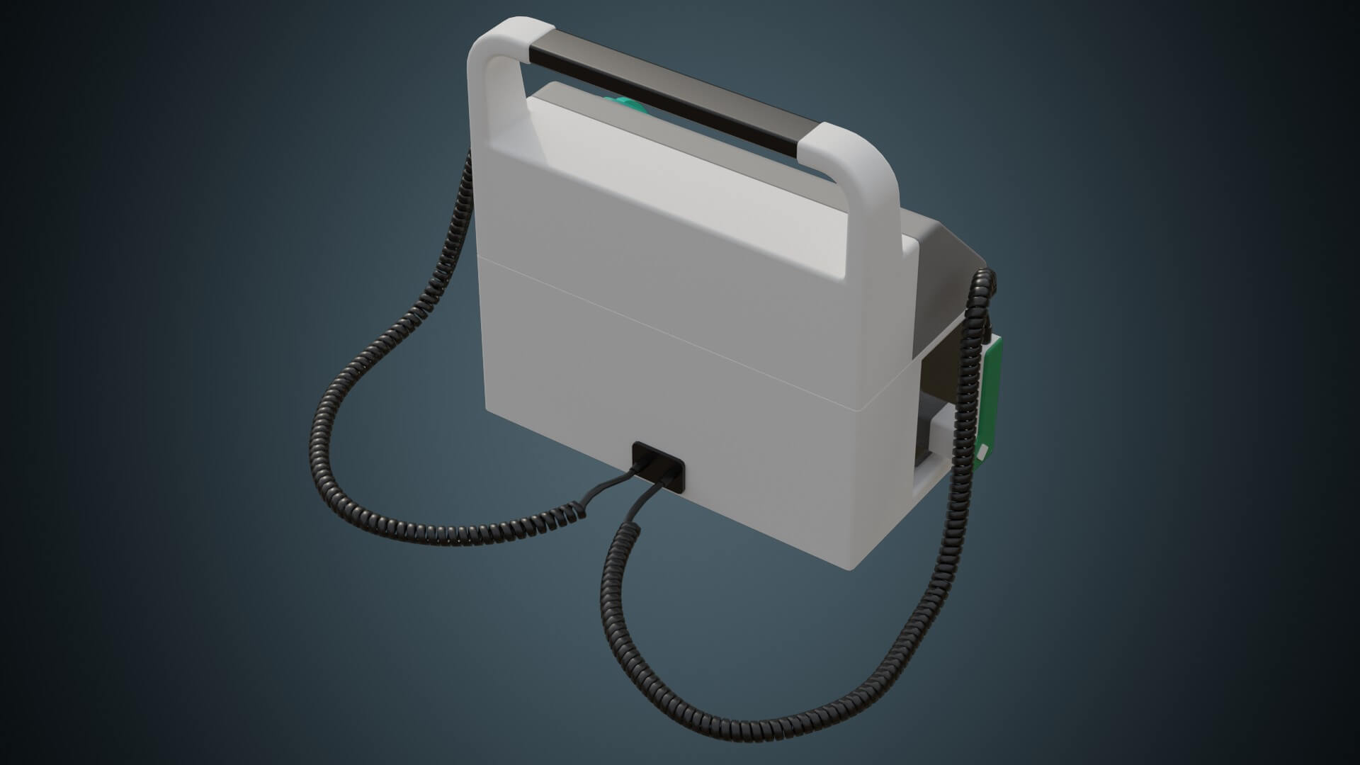Defibrillator 1 Basic - 3D Model by weeray
