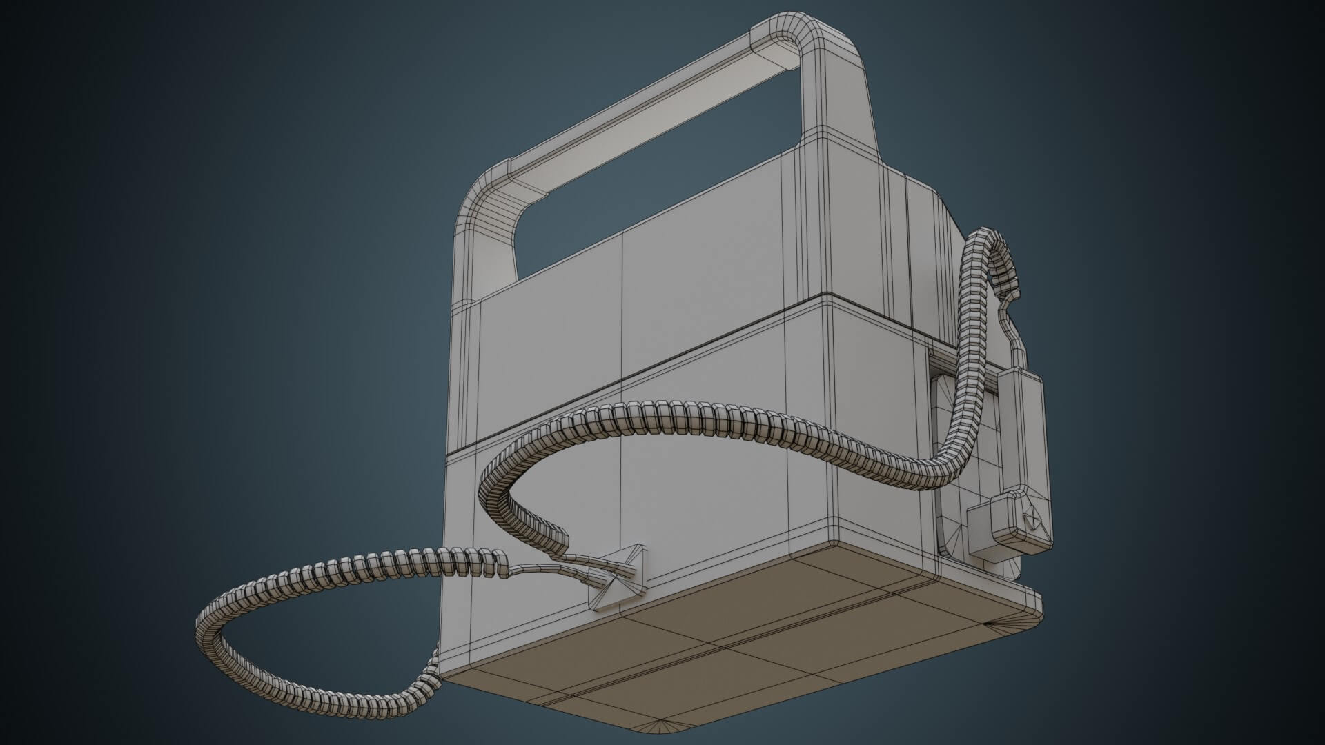 Defibrillator 1 Basic - 3D Model by weeray