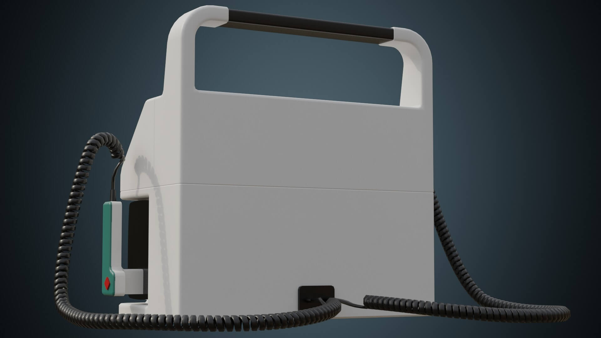 Defibrillator 1A - 3D Model by weeray
