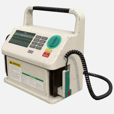 3D Models | Medical | Defibrillators | RenderHub