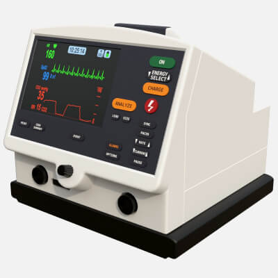 Defibrillator 2 Basic - 3D Model by weeray