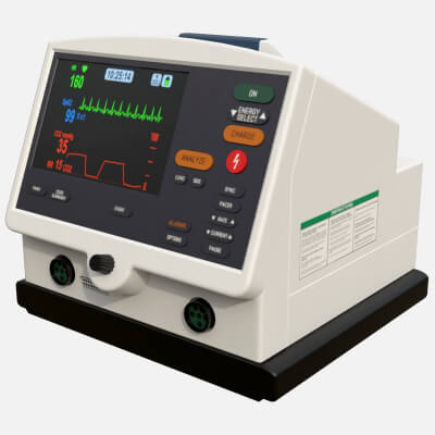 Defibrillator 2A - 3D Model by weeray