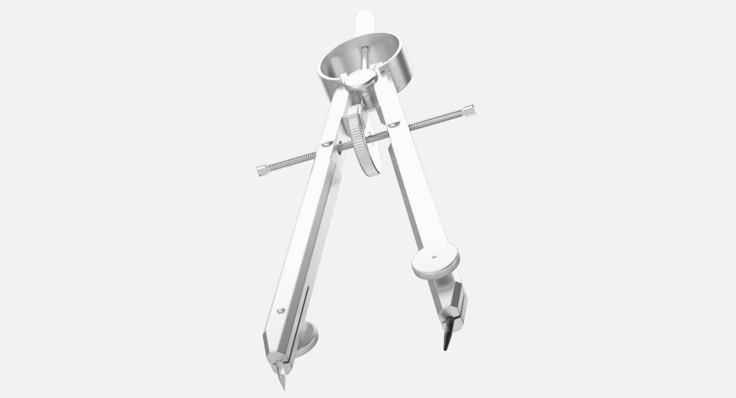 Drafting Compass - 3D Model by weeray