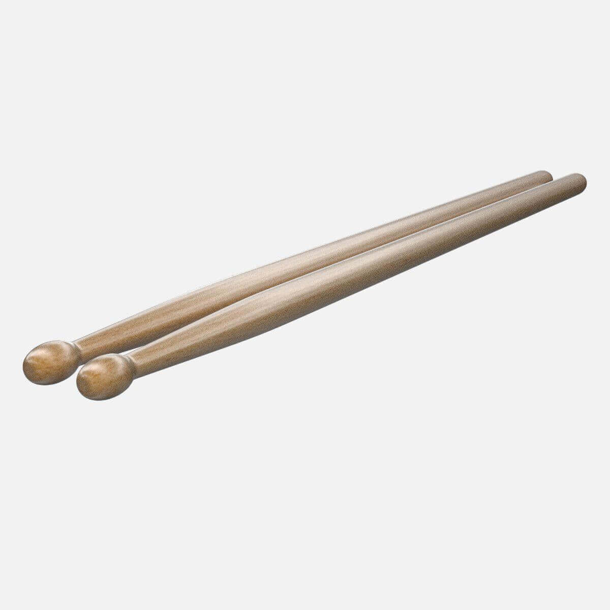 Drum Sticks - 3D Model by weeray