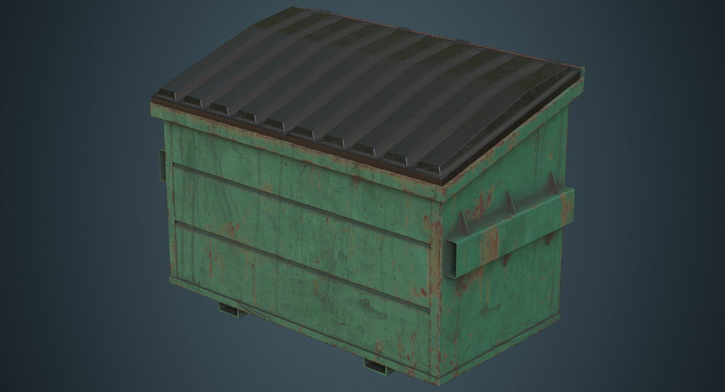 Dumpster 2B - 3D Model by weeray