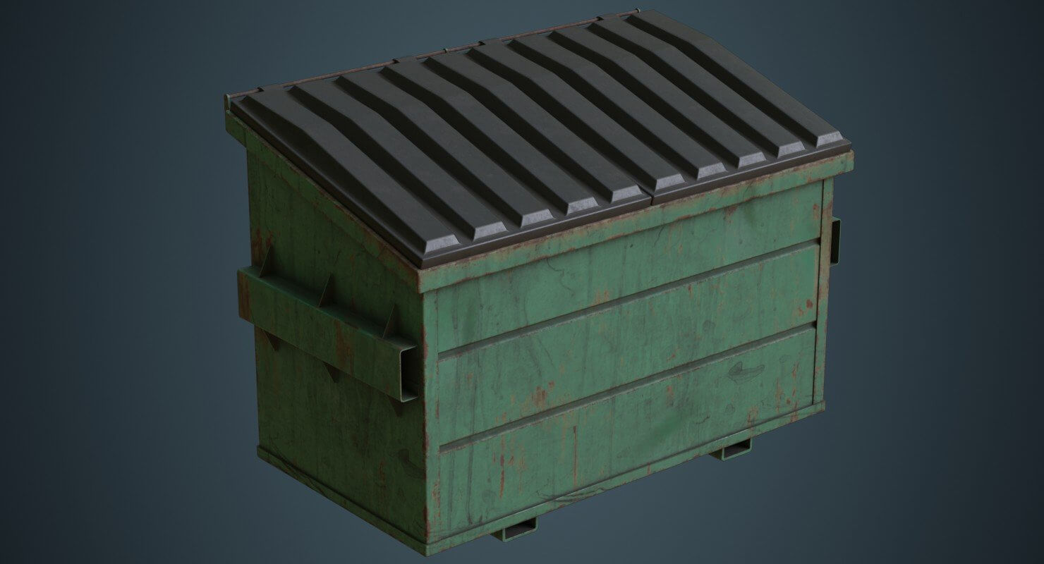 Dumpster 2B - 3D Model by weeray