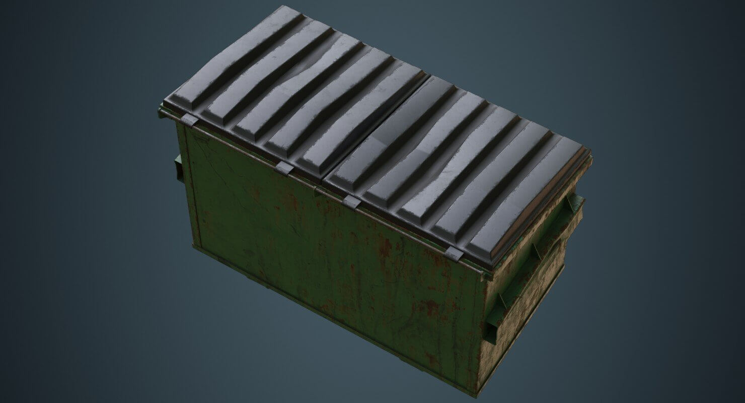 Dumpster 2C - 3D Model by weeray