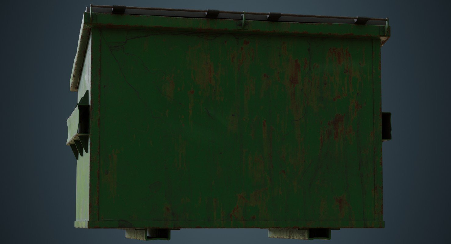 Dumpster 2C - 3D Model by weeray