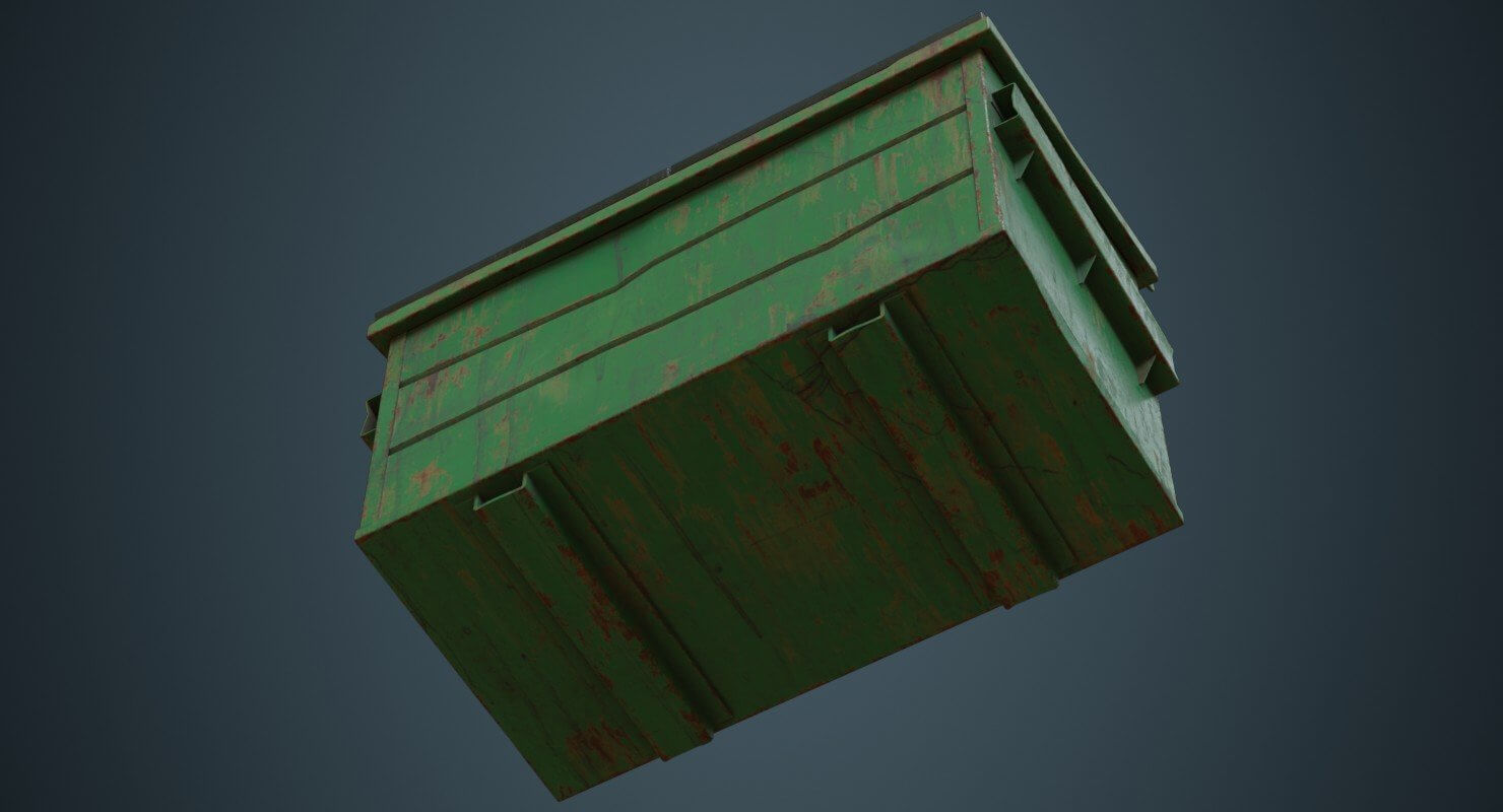 Dumpster 2C - 3D Model by weeray