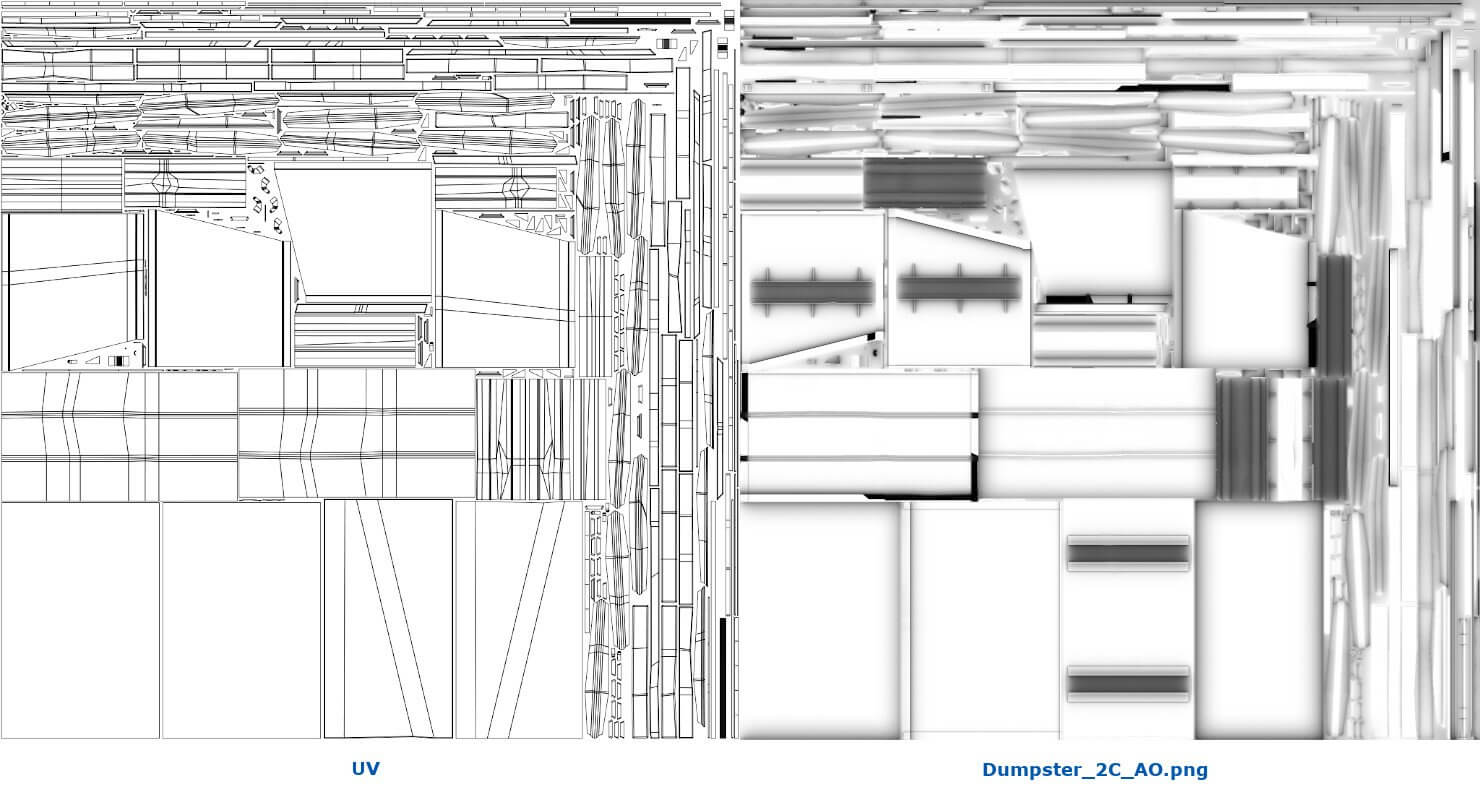 Dumpster 2C - 3D Model by weeray