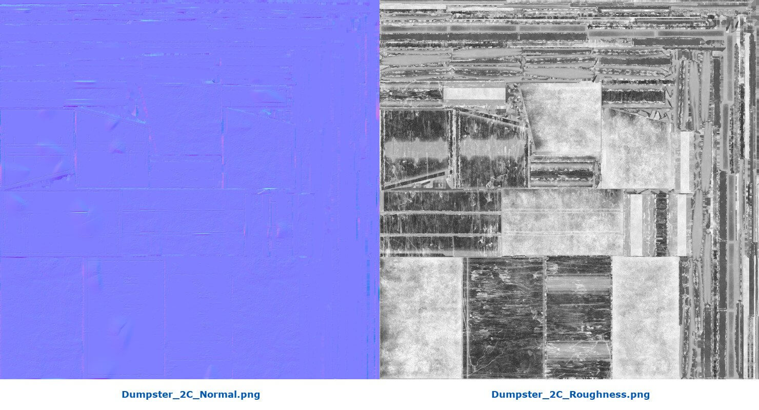 Dumpster 2C - 3D Model by weeray