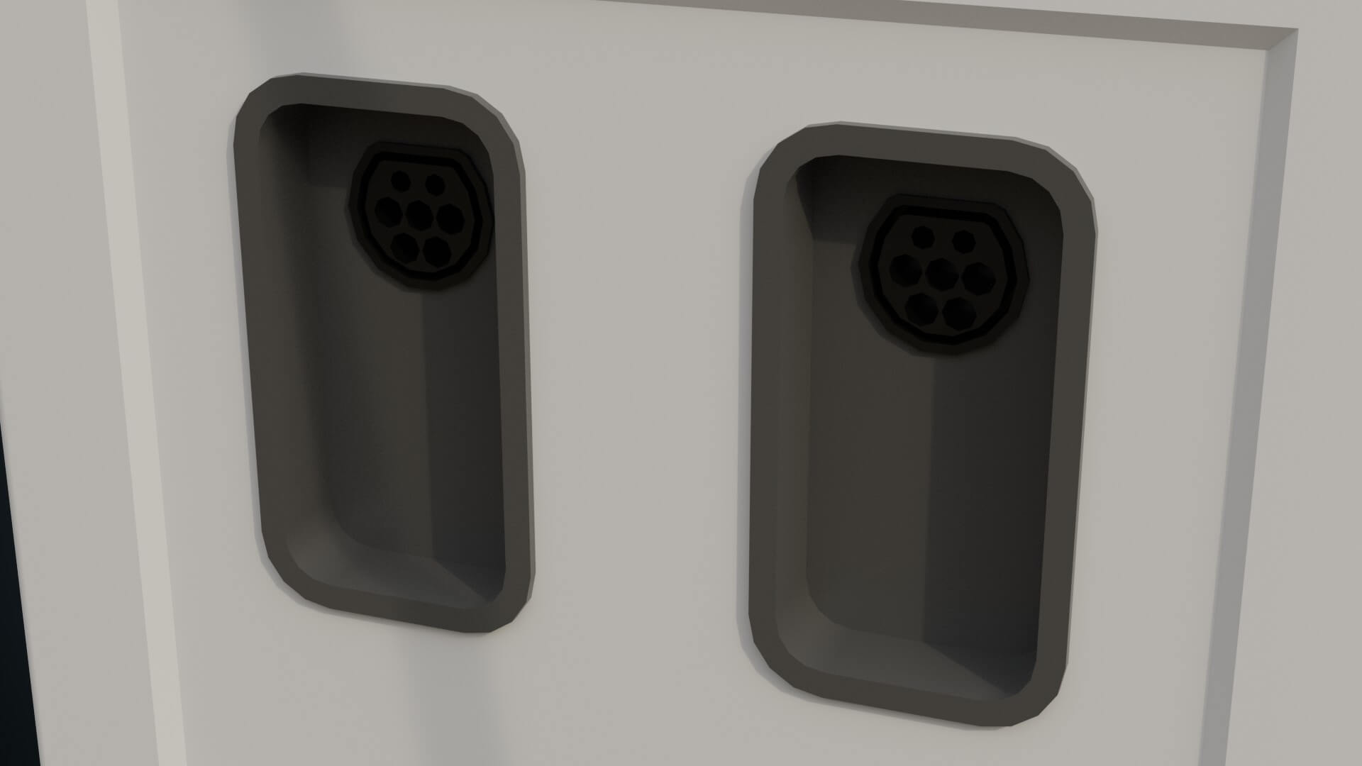 Electric Car Charger 1 Basic - 3D Model by weeray