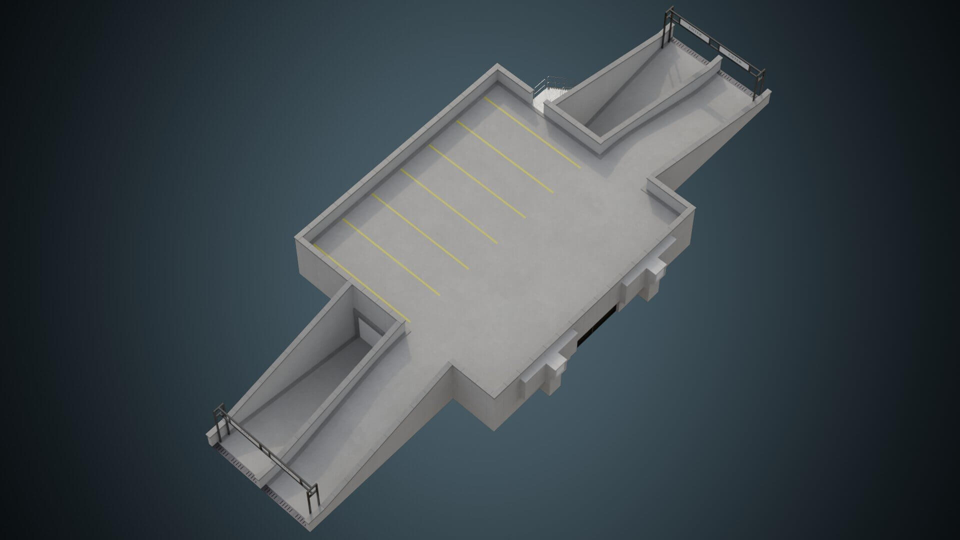 Entrance 2A - 3D Model by weeray