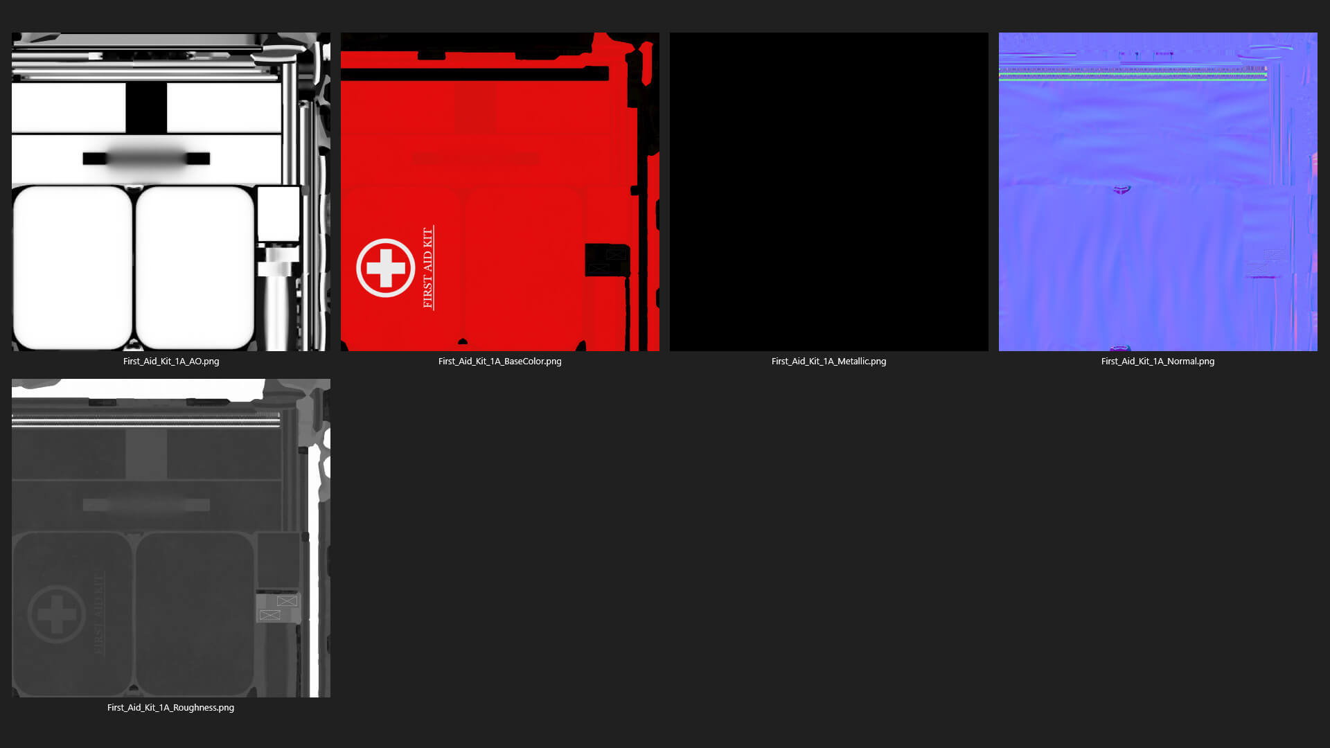 First Aid Kit 1A - 3D Model by weeray