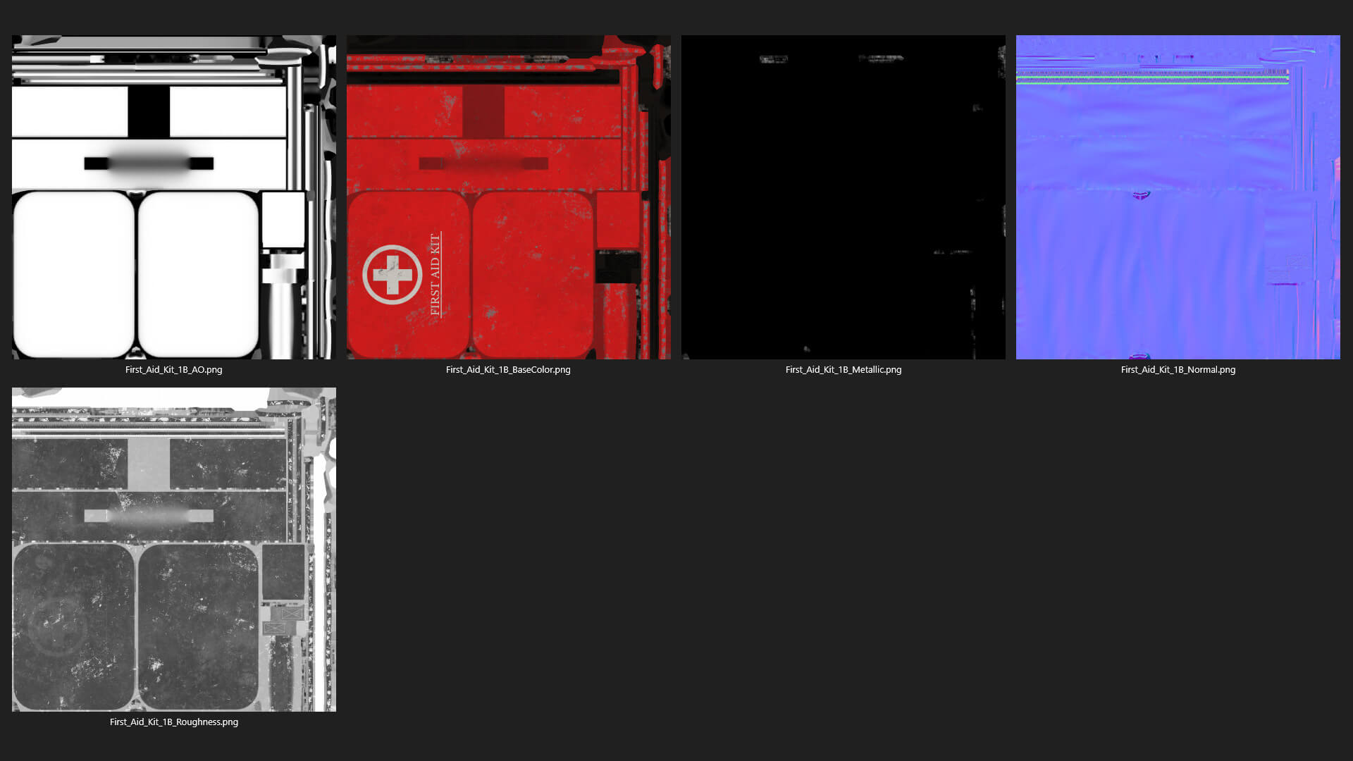 First Aid Kit 1B - 3D Model by weeray