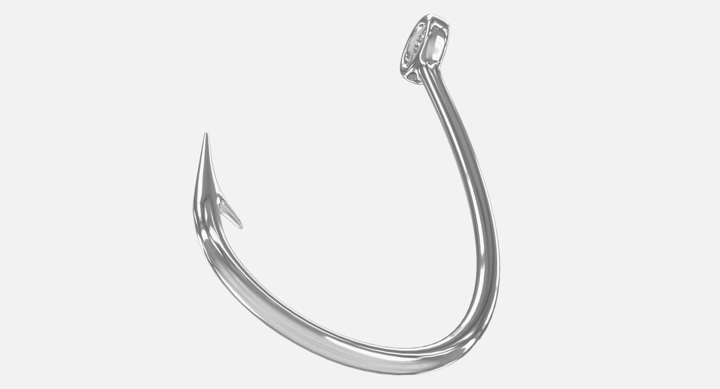 Fishing Hook - 3D Model by weeray