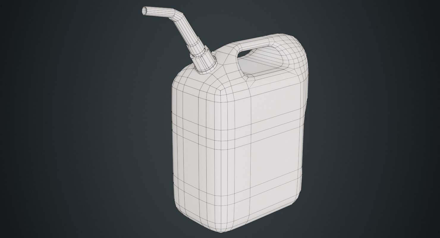 Fuel Can 6 - 3D Model by weeray