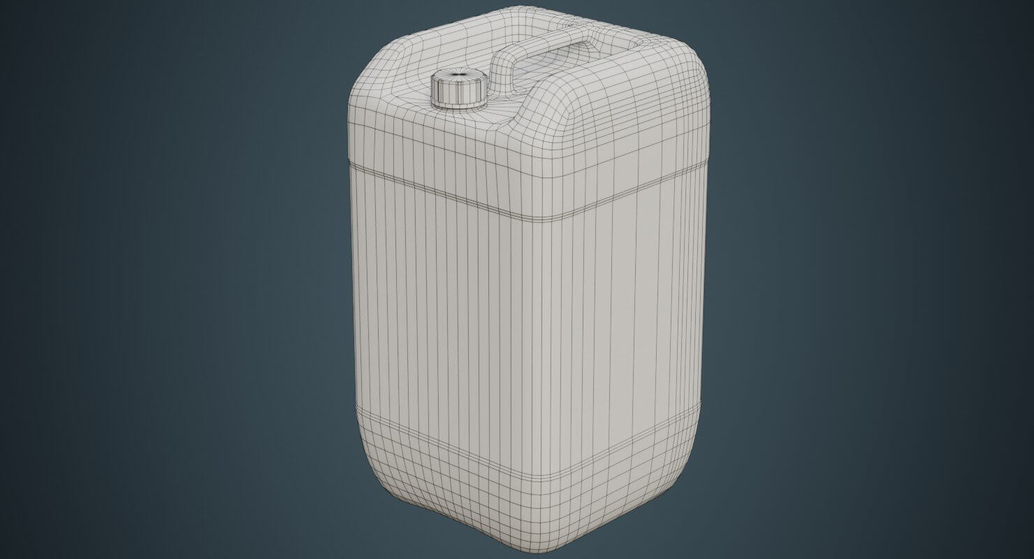 Fuel Can 7A - 3D Model by weeray