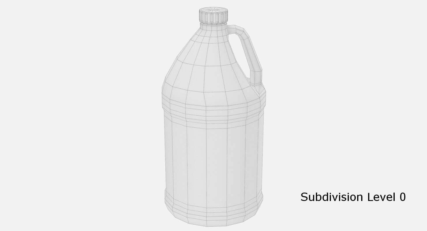 Gallon Jug - 3D Model by weeray