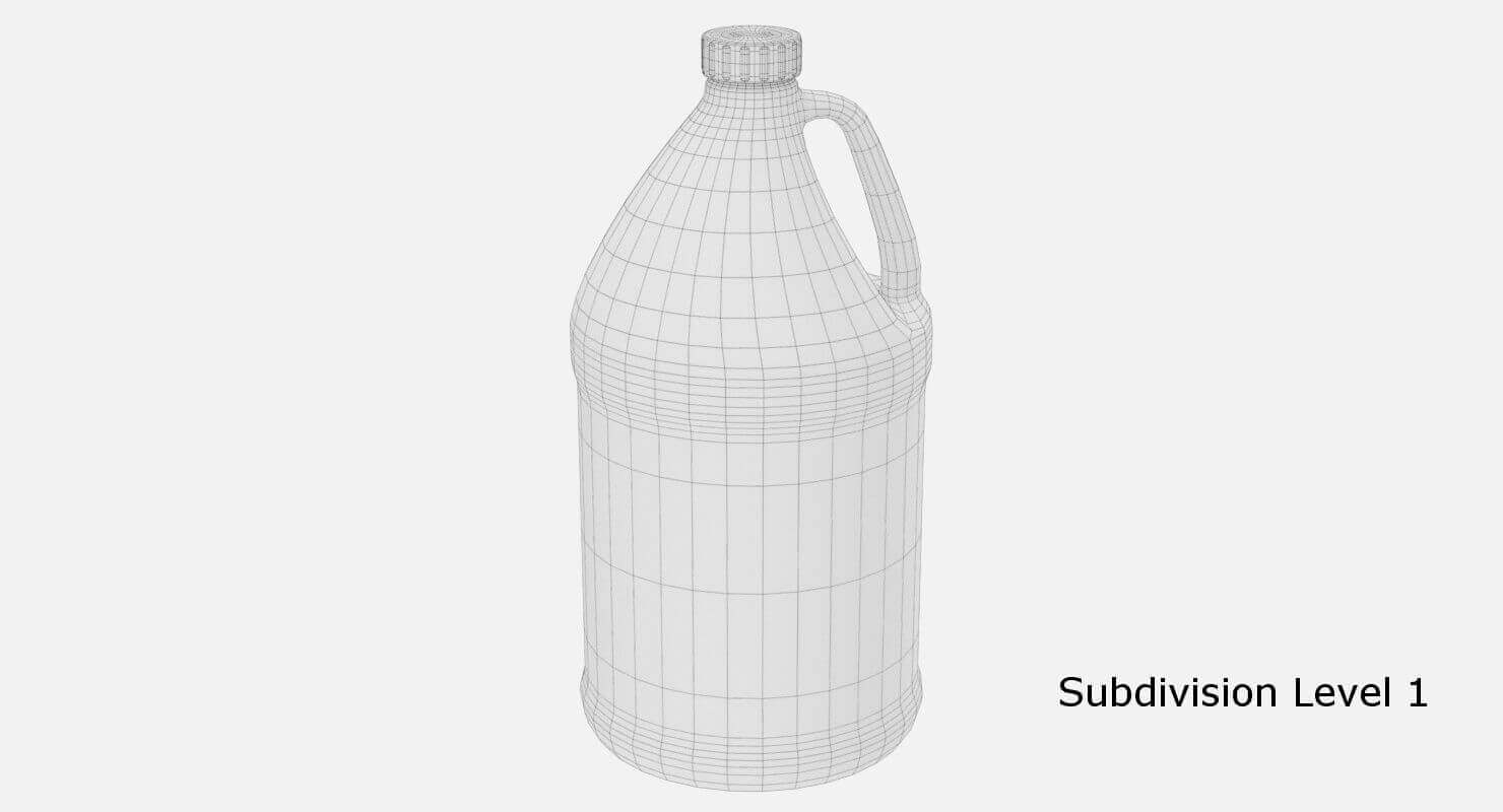 Gallon Jug - 3D Model by weeray