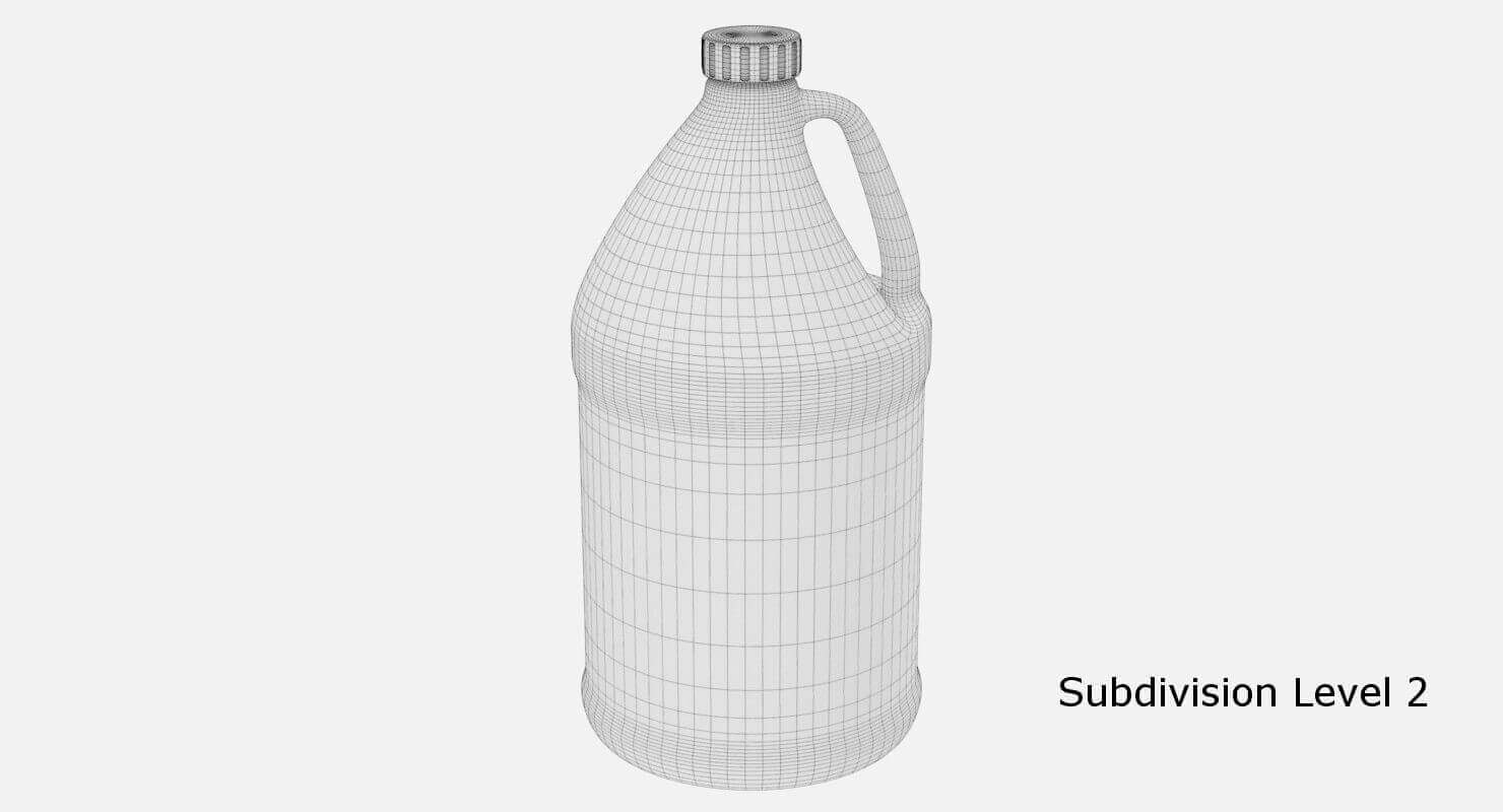 Gallon Jug - 3D Model by weeray