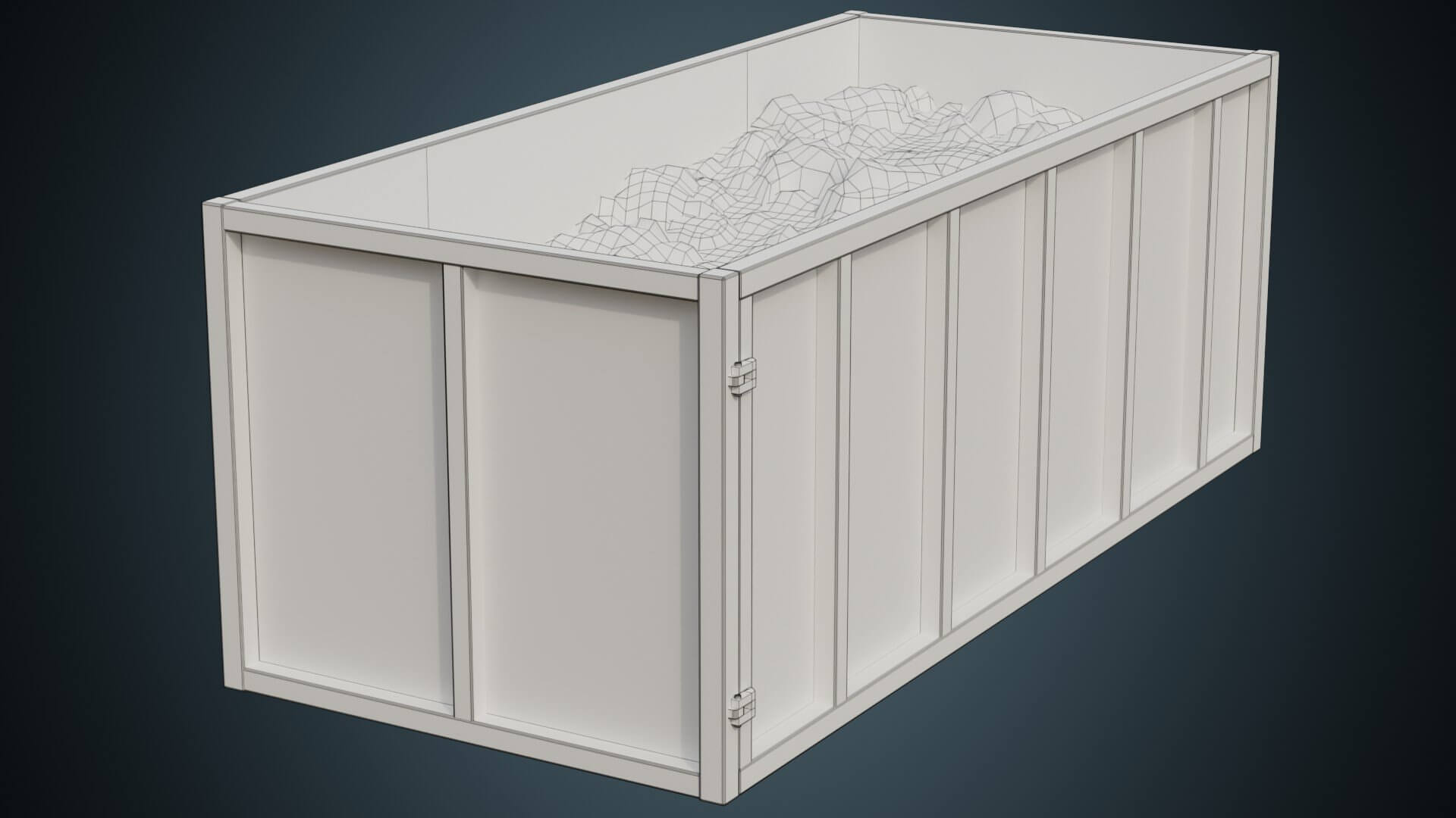 Garbage Container 2A - 3D Model by weeray