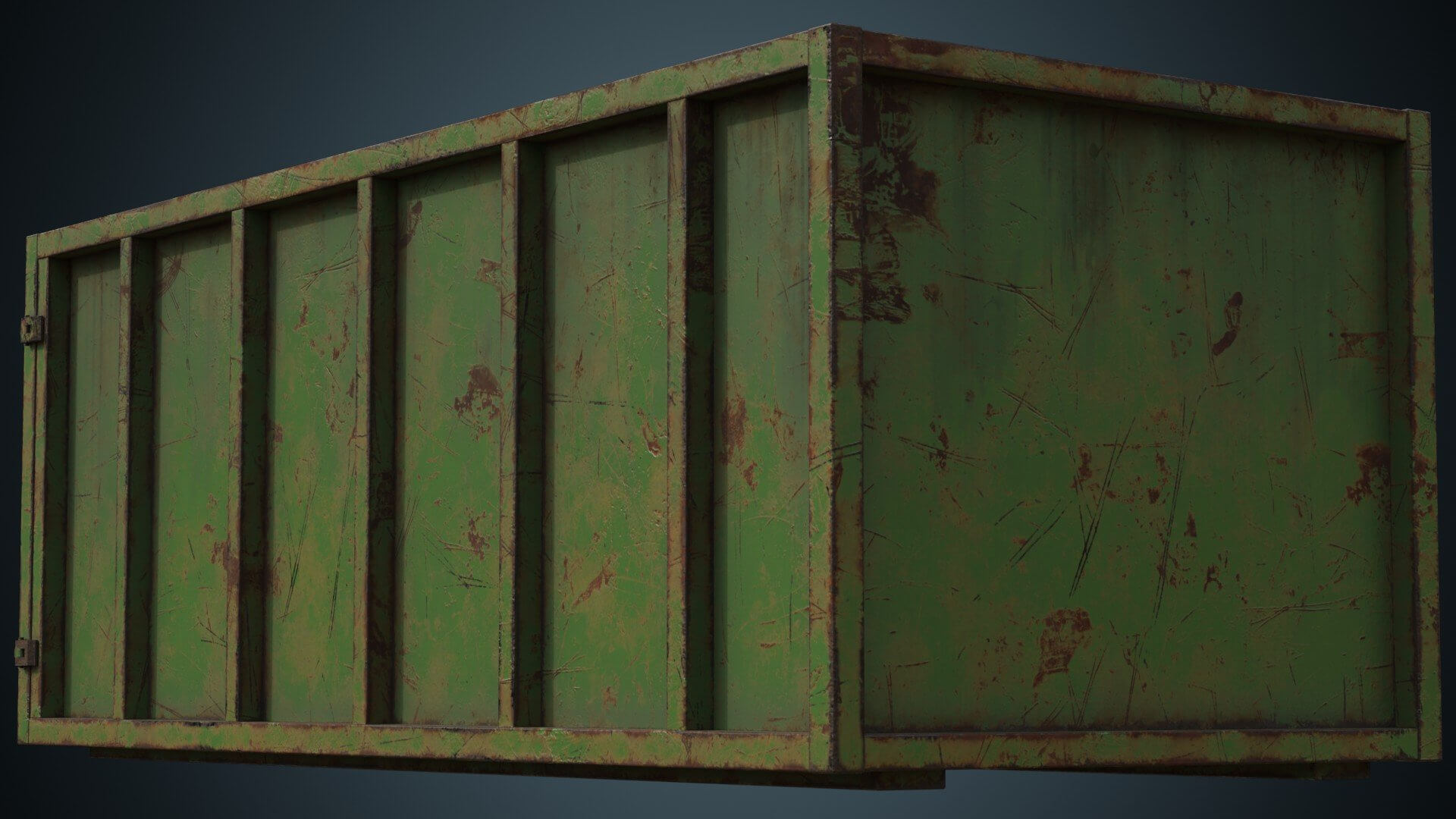 Garbage Container 2B - 3D Model by weeray
