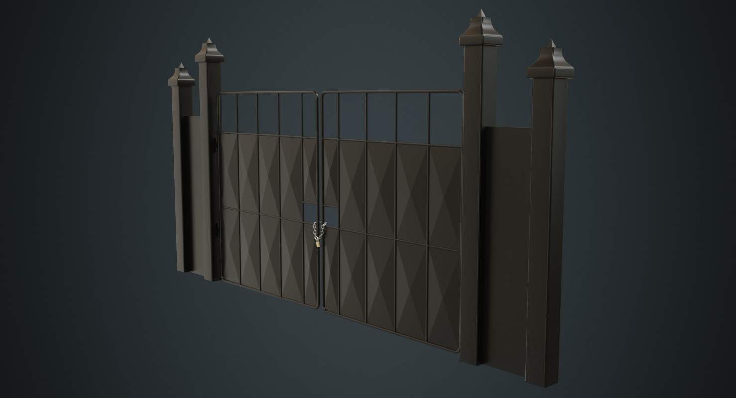 Gate - 3D Model by weeray