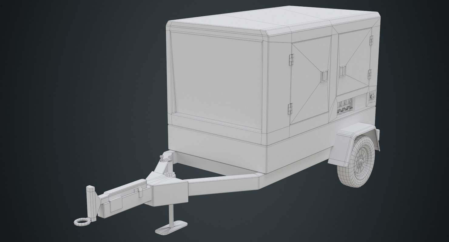 Mobile Generator - 3D Model by weeray