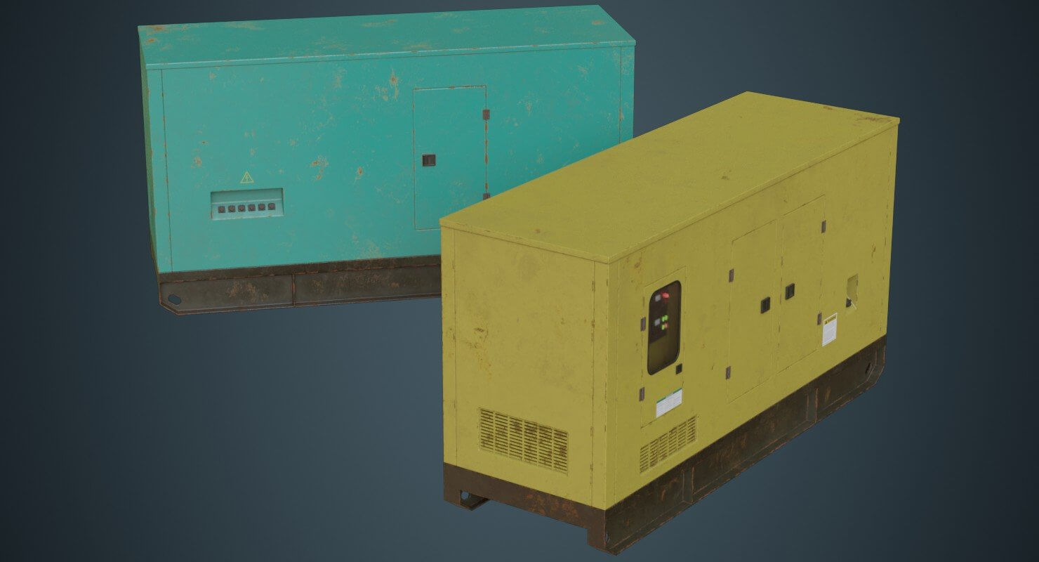 Generator 2B - 3D Model by weeray