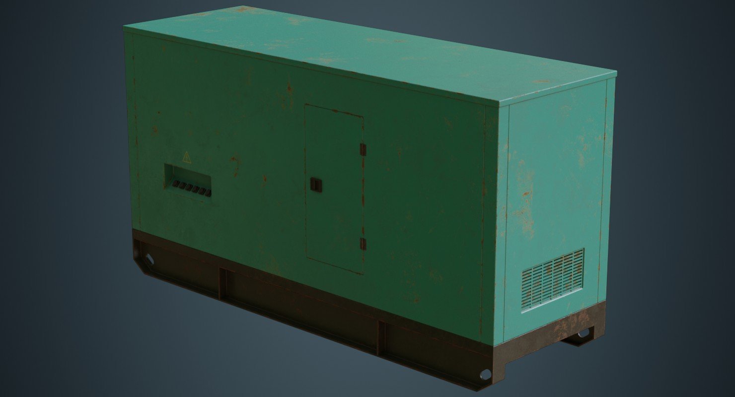 Generator 2B - 3D Model by weeray