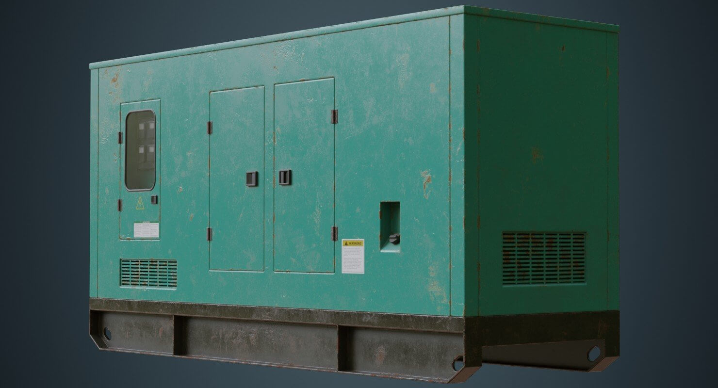 Generator 2B - 3D Model by weeray