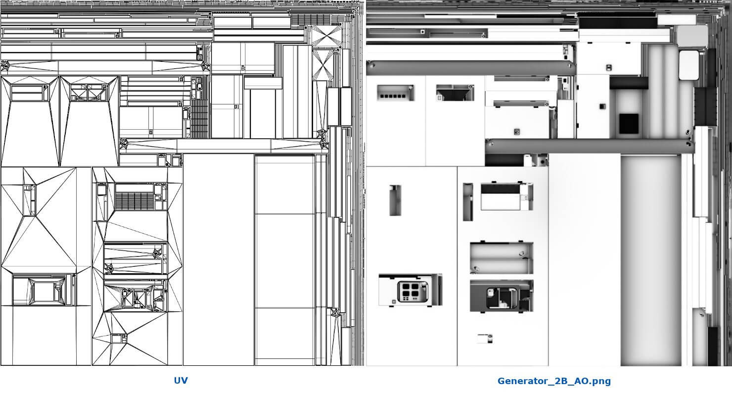 Generator 2B - 3D Model by weeray