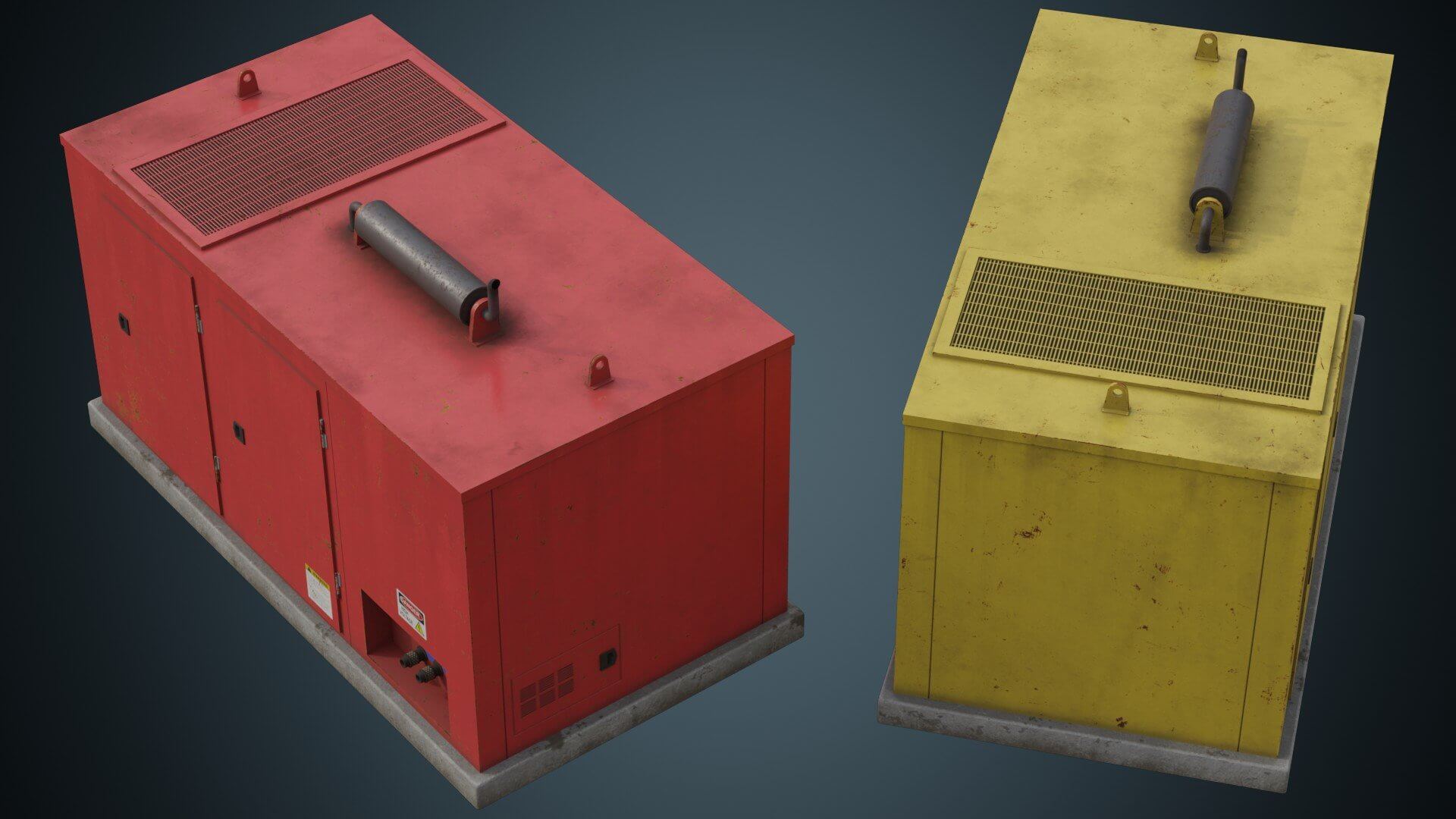 Generator 4B - 3D Model by weeray
