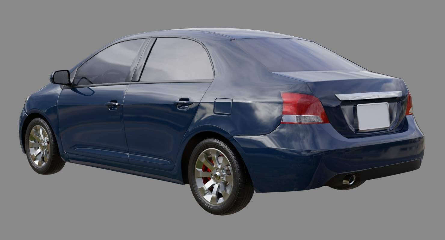 Generic Car - 3D Model by weeray