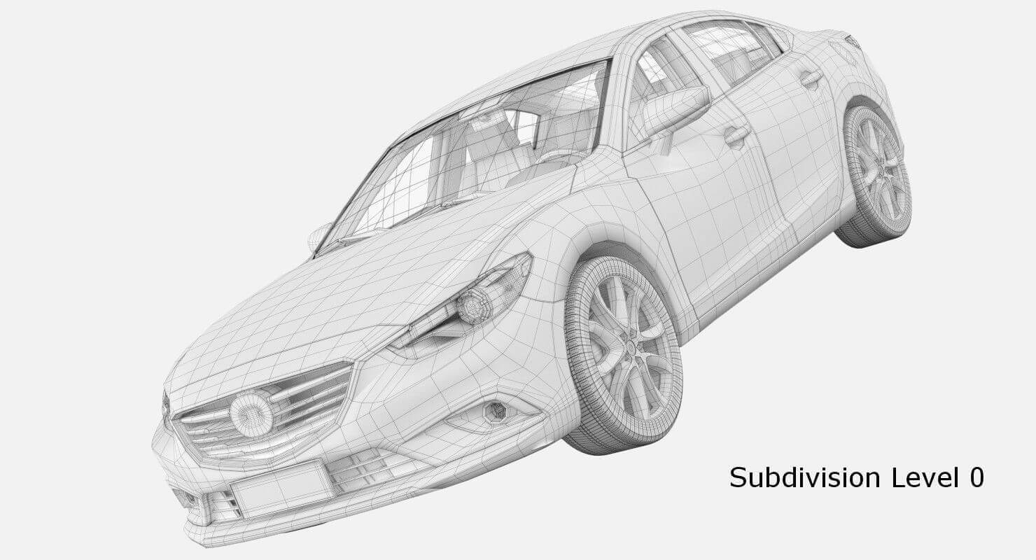 Generic Car - 3D Model by weeray