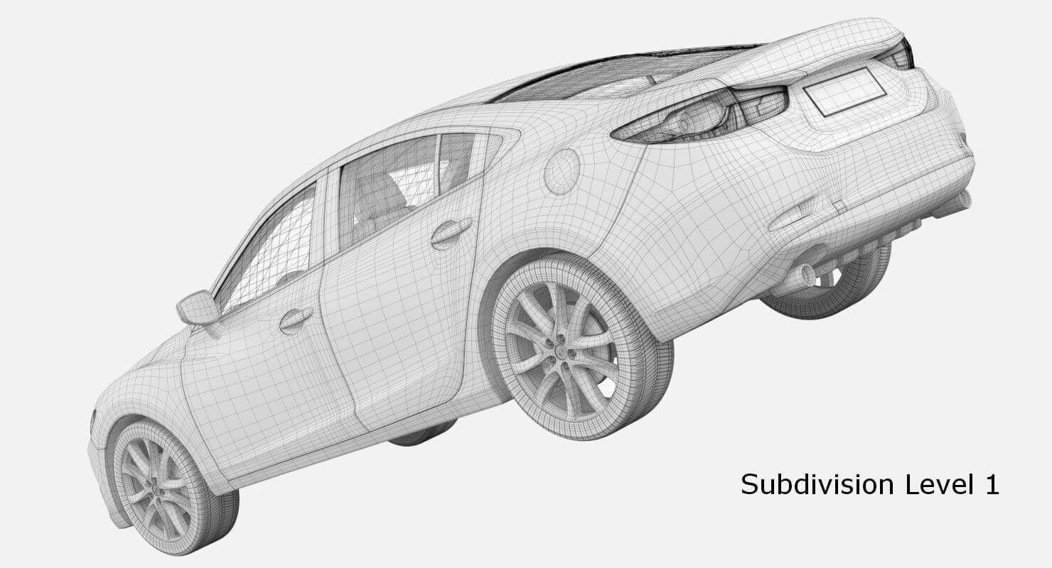 Generic Car - 3D Model by weeray