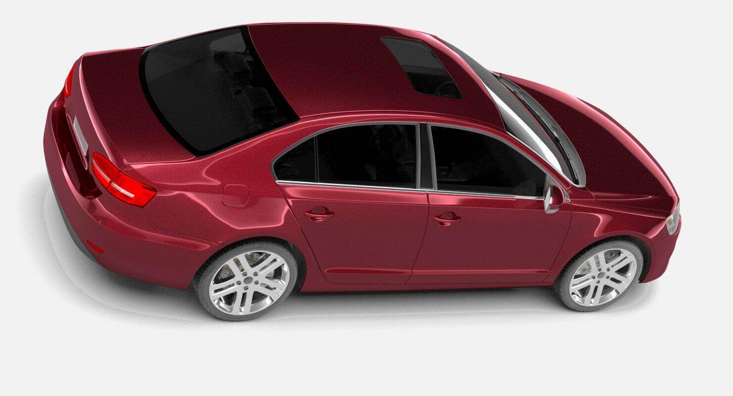 Sedan - 3D Model by weeray