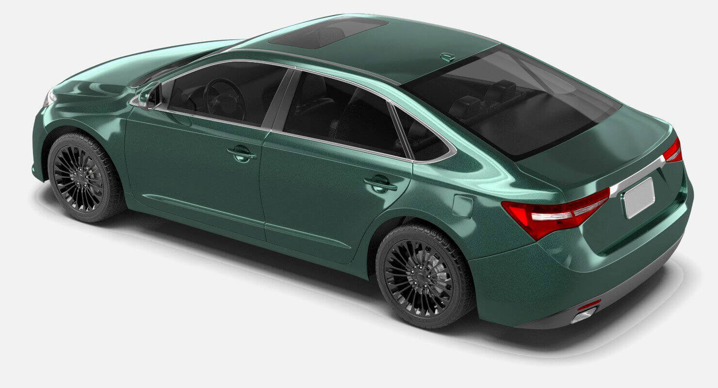 Generic Sedan 3 - 3D Model by weeray