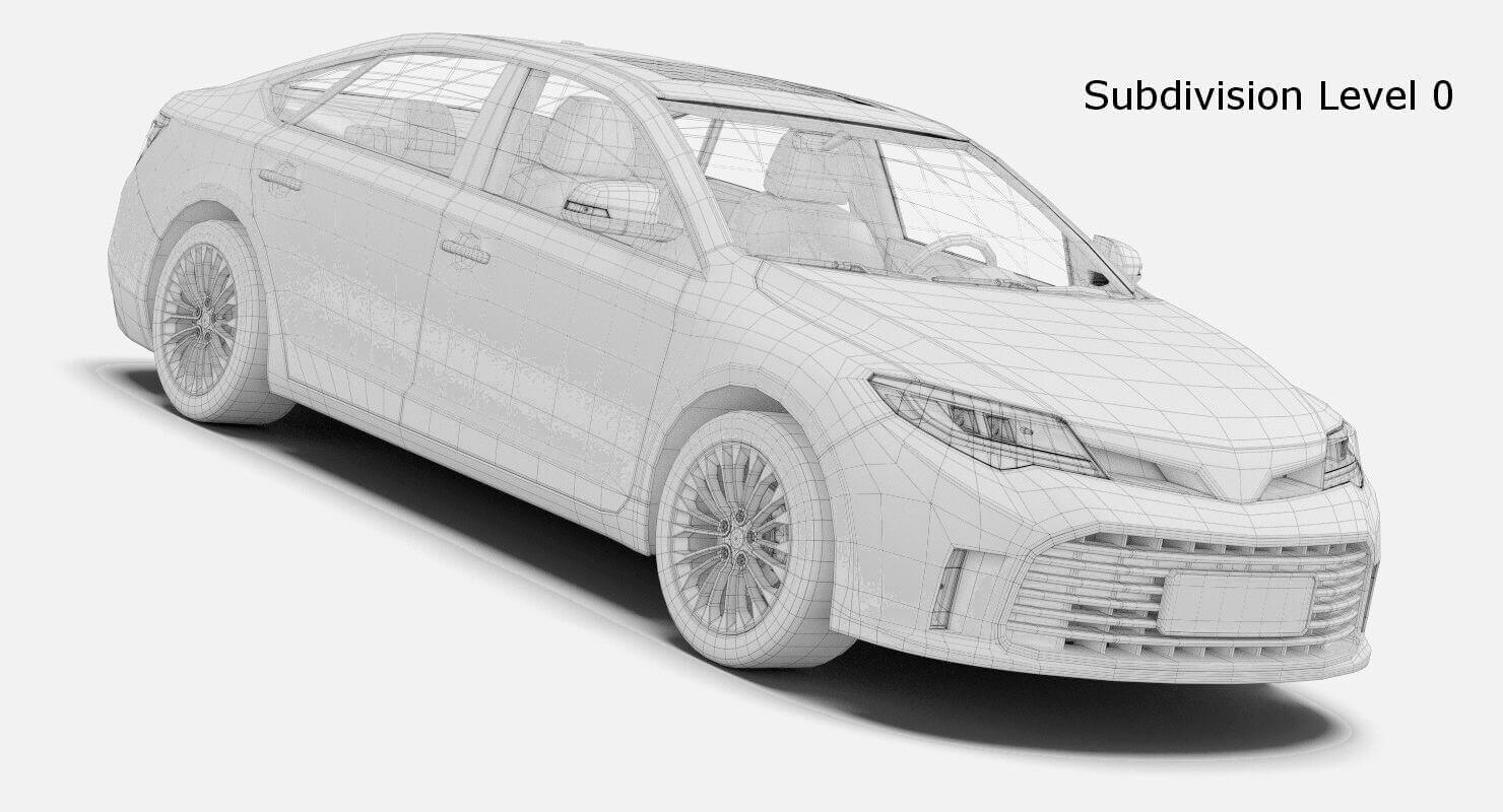Generic Sedan 3 - 3D Model by weeray