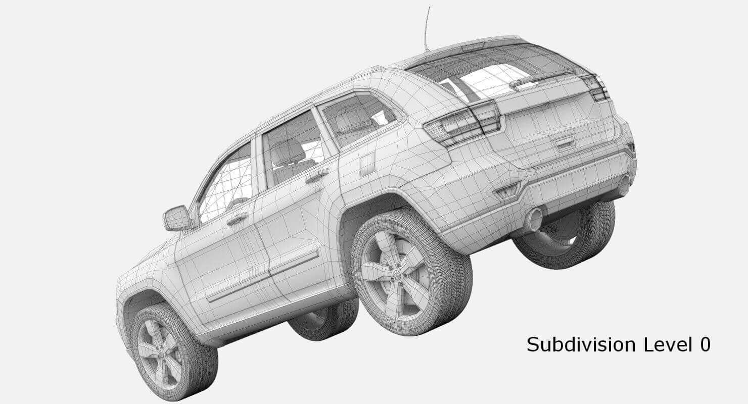 Generic SUV - 3D Model by weeray