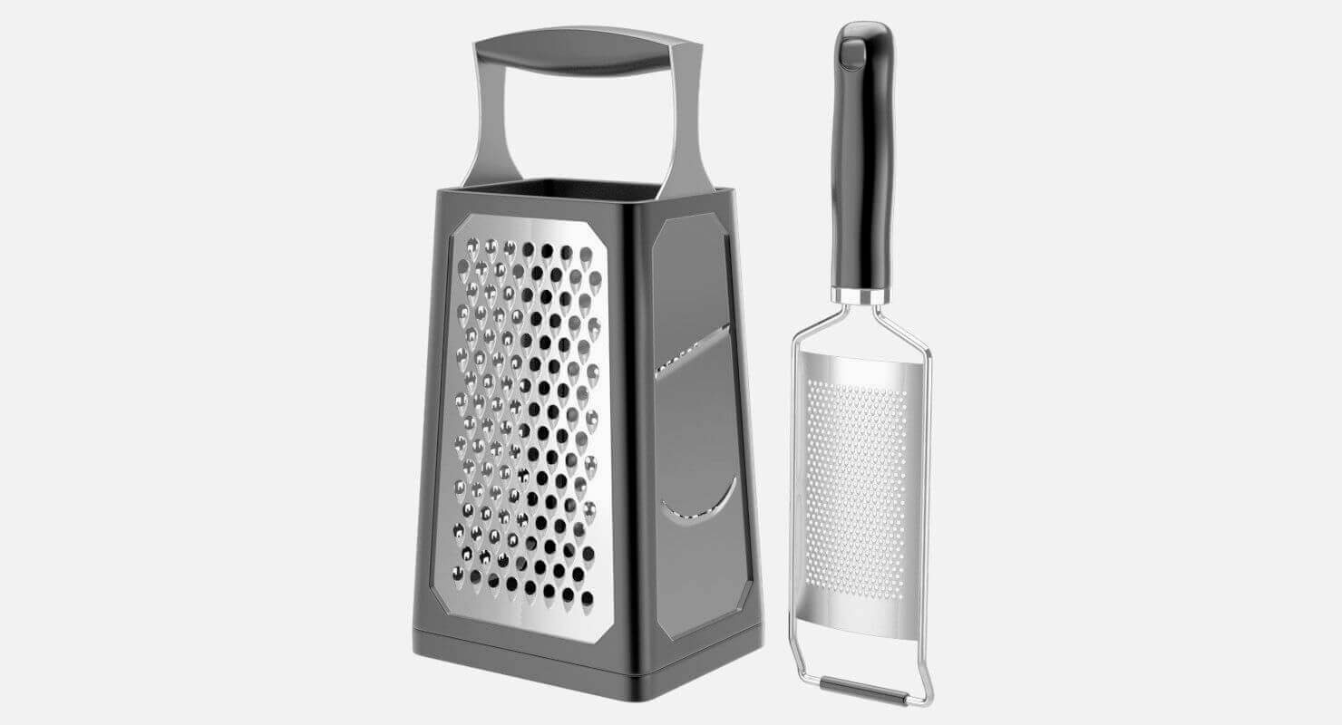 Grater Set - 3D Model by weeray