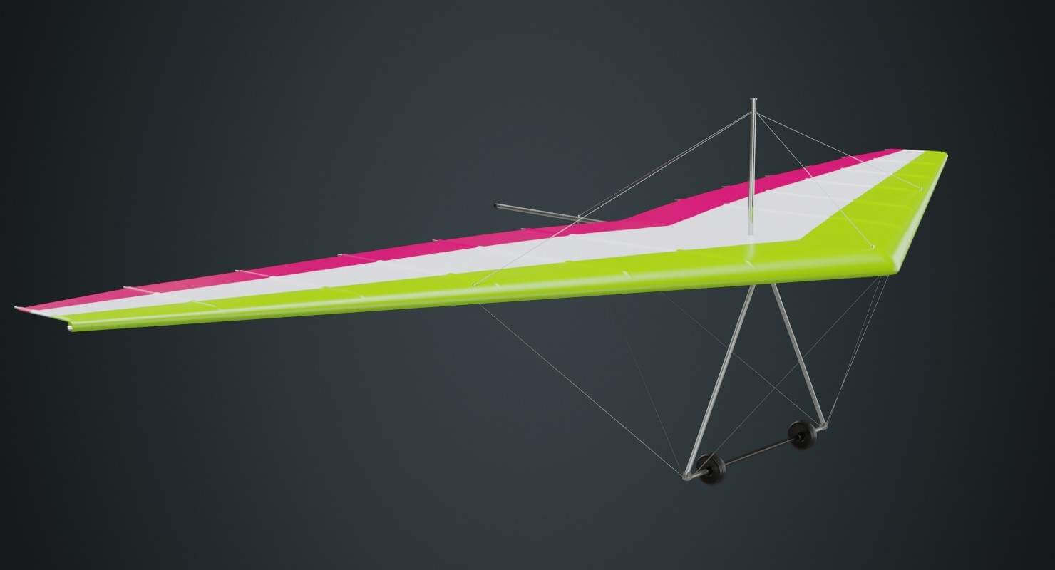 Hang Glider - 3D Model by weeray