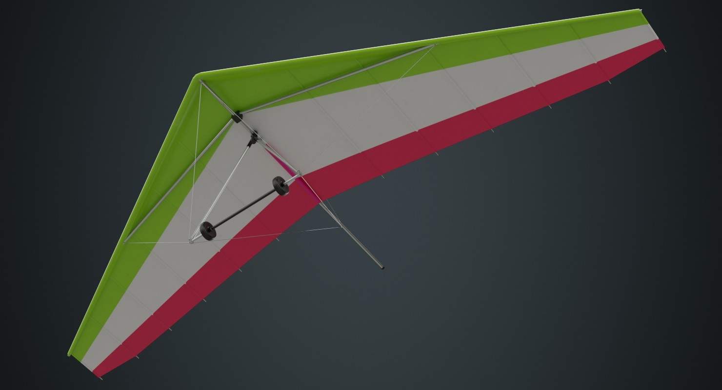 Hang Glider - 3D Model by weeray